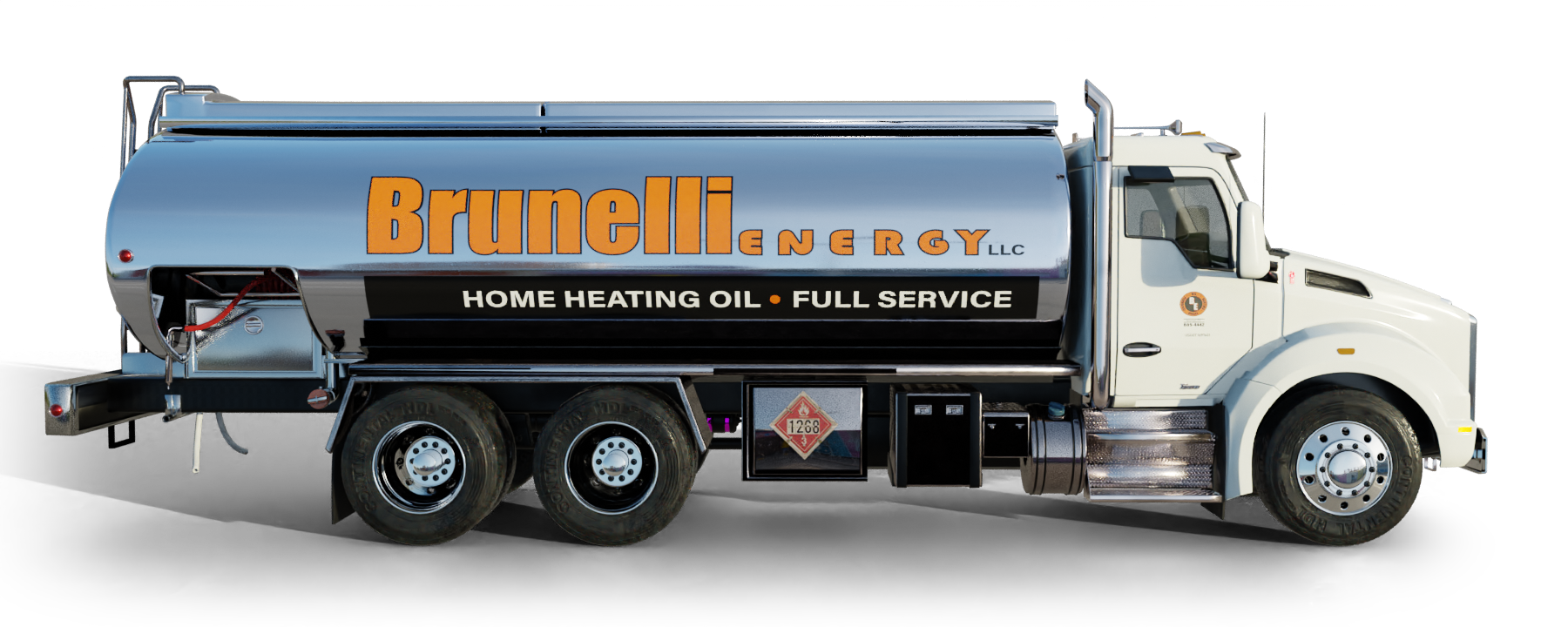 $4.47 BRUNELLI ENERGY heating oil delivery | HEAT FLEET