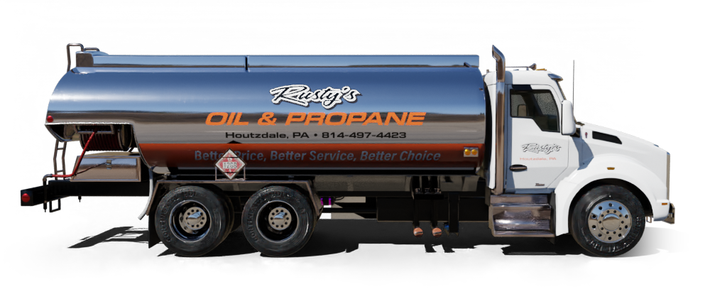 RUSTY'S OIL & PROPANE OIL PRICE for heating oil delivery